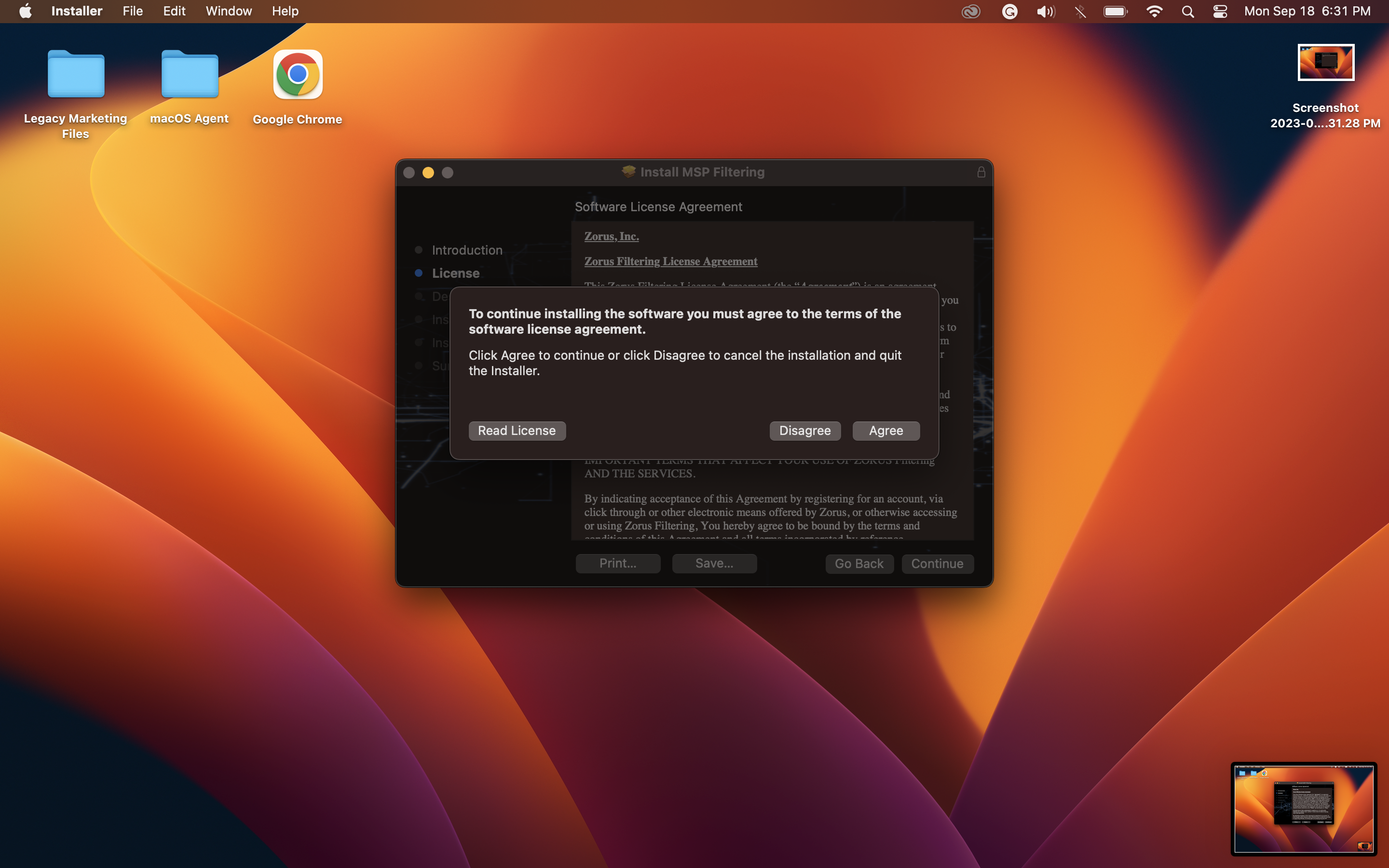macOS Agent Setup Guide
